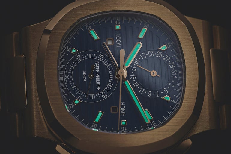 Patek Philippe introduces the Nautilus Travel Time Chronograph 5990R in ...