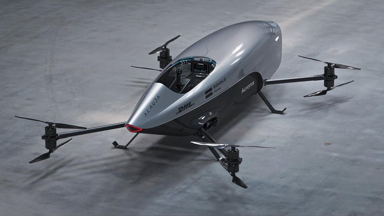 Formula One in the skies - the world’s first electric flying racing car ...