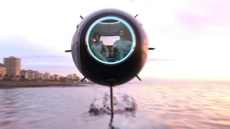 Even the Jetsons did not think of this - This personal pod concept is a ...