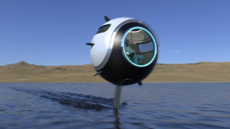 Even the Jetsons did not think of this - This personal pod concept is a ...