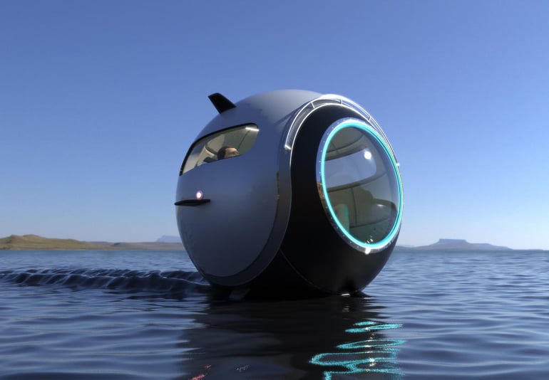 Even the Jetsons did not think of this - This personal pod concept is a ...