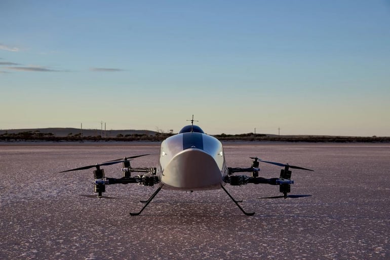 Formula One of the skies - The world’s first electric flying racing car ...