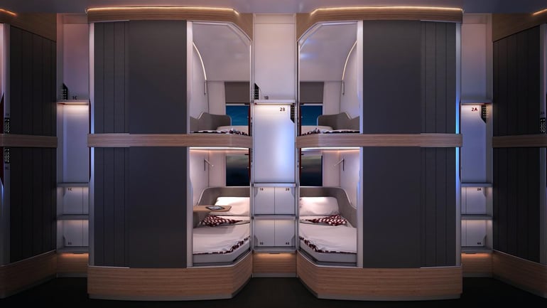 Inspired by first-class cabins of airlines, this French start up is ...