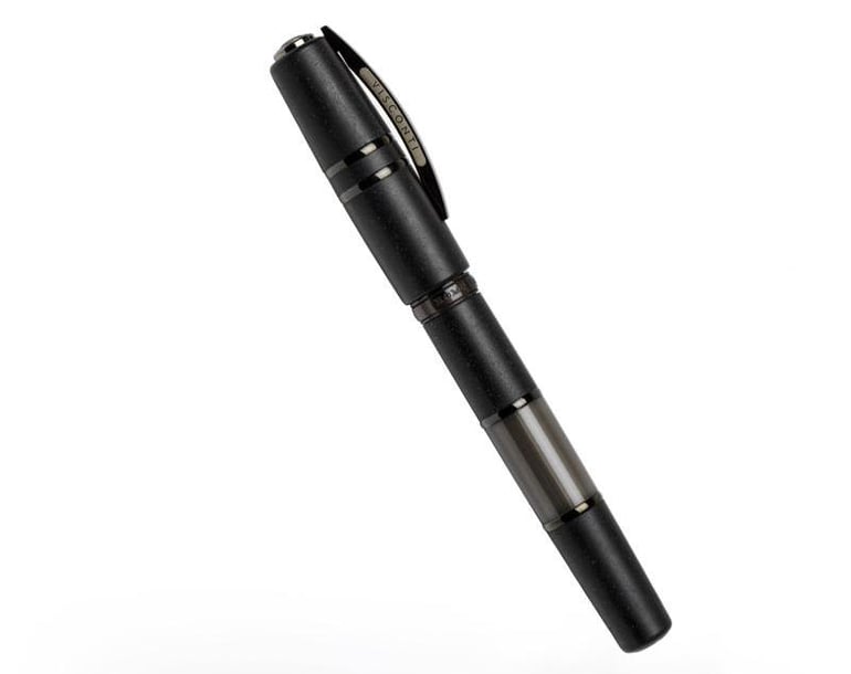 In a first, this pen is made from the lava of an active Italian volcano ...