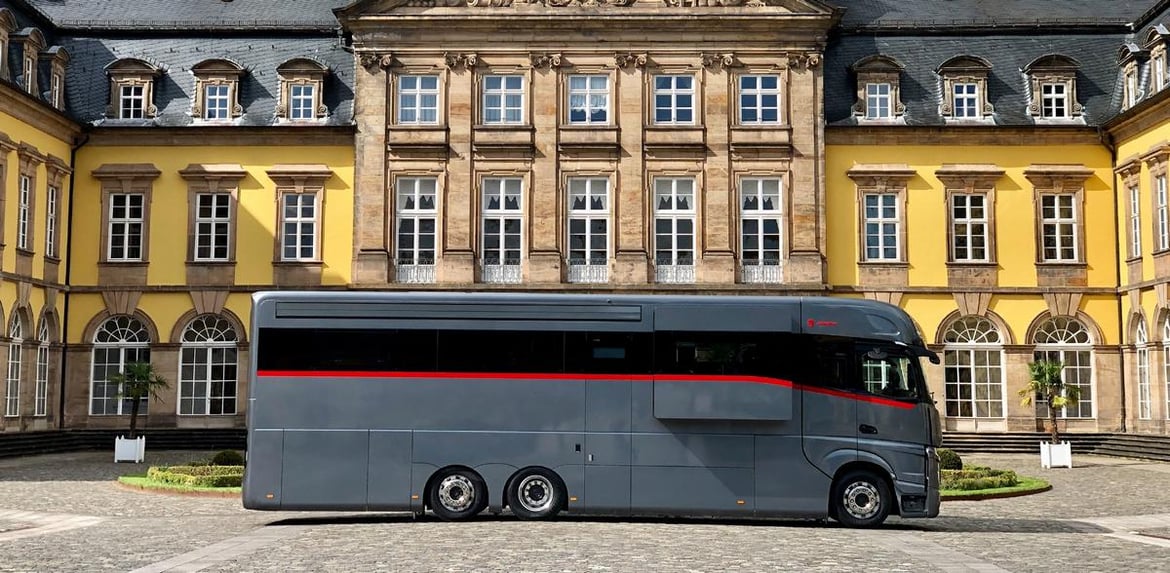 A yacht on wheels - This ultra-luxurious German motorhome comes with an ...