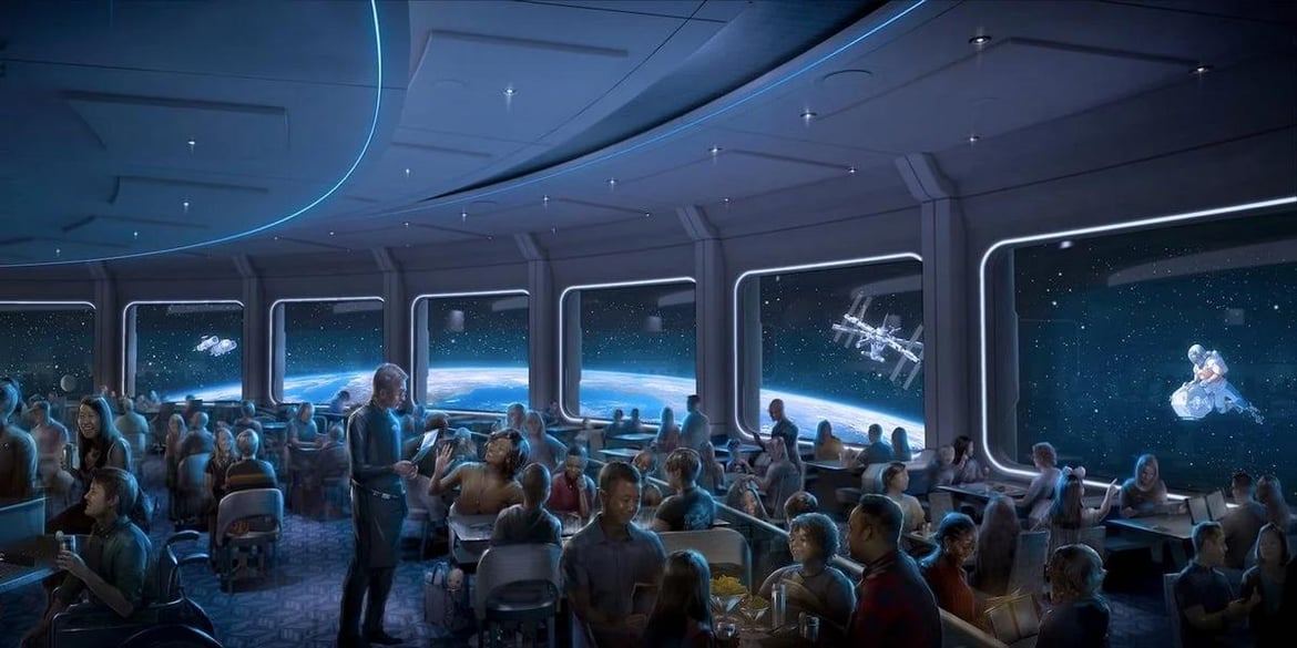 Overlooking the earth virtually - Disney's upcoming fine dine ...