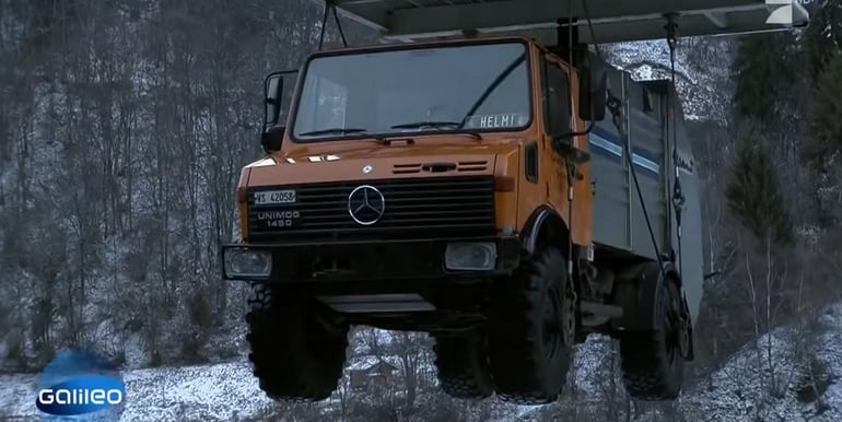 Watch - Accessible only by a cablecar, this picturesque Swiss town has ...