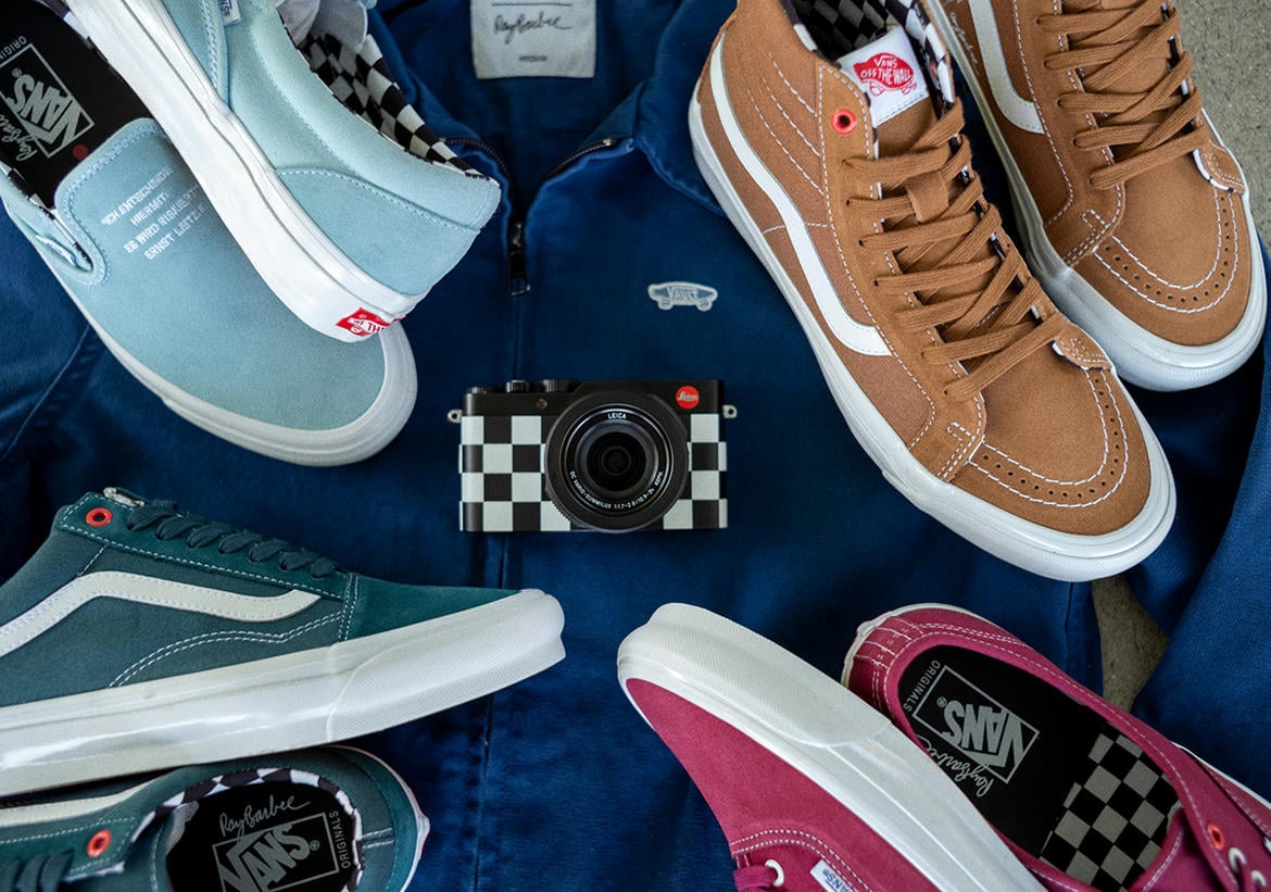 Vans has collaborated with pro-skater Ray Barbee and Leica for a ...