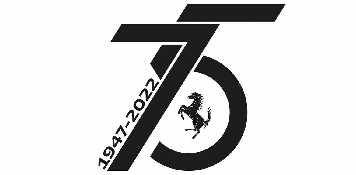 Ferrari has revealed a new logo to celebrate its 75th anniversary of ...