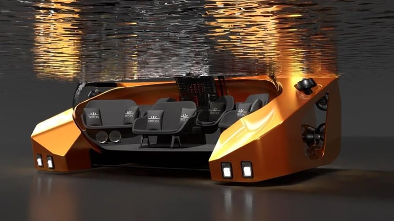 Complete with air-conditioning and comfortable seating, this hi-tech ...