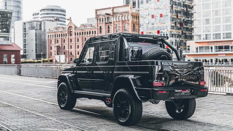 Brabus 800 Adventure XLP Superblack is a blacked-out Mercedes-AMG G63 ...