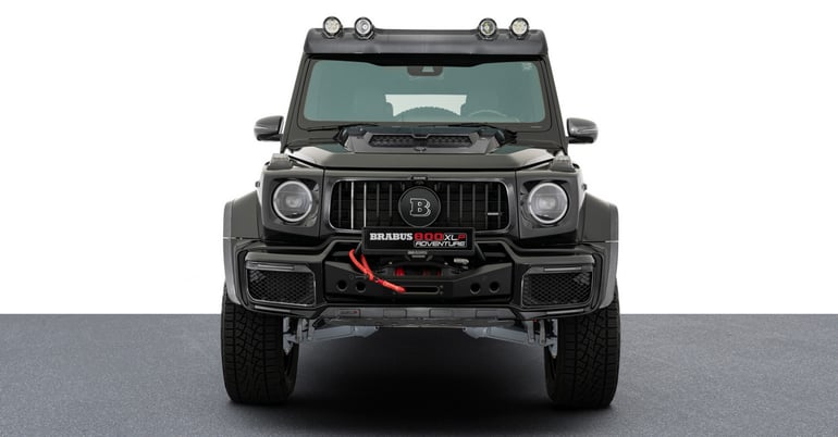 Brabus 800 Adventure XLP Superblack is a blacked-out Mercedes-AMG G63 ...