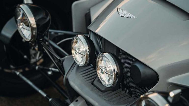 Powered by a Ford engine, the three-wheeled Morgan Super 3 is a unique ...