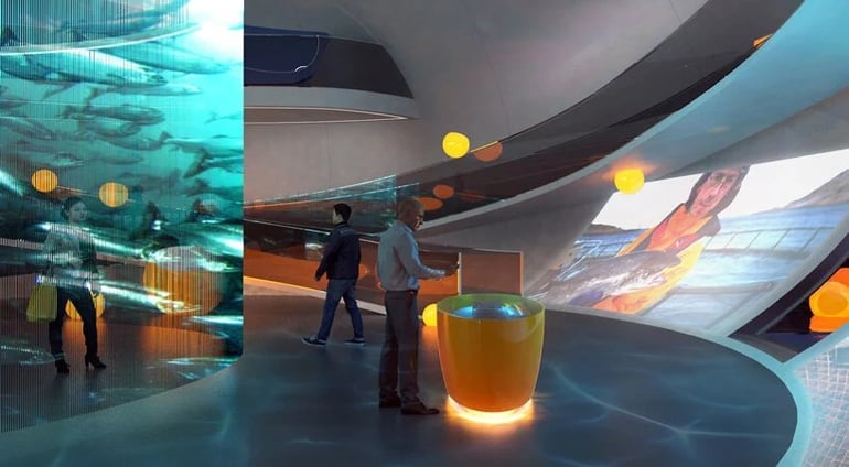 Inspired by the salmon, Norway is building a 1,000-ton floating ...