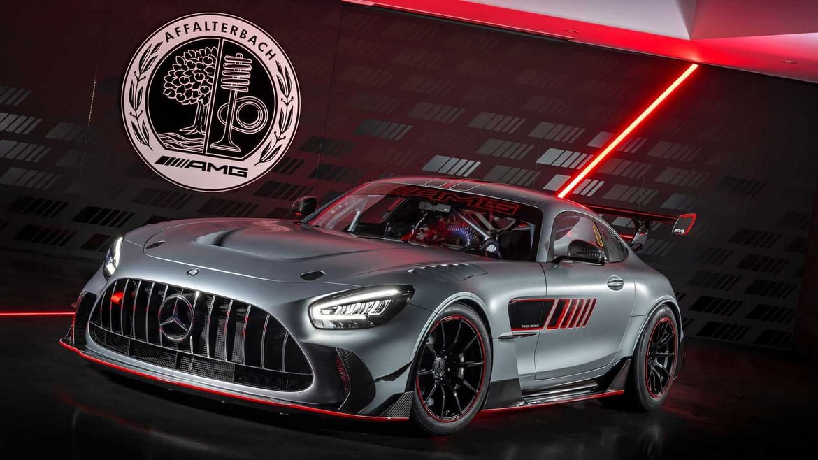 Packing 734 HP, the Mercedes-AMG GT Track Series is its most powerful ...
