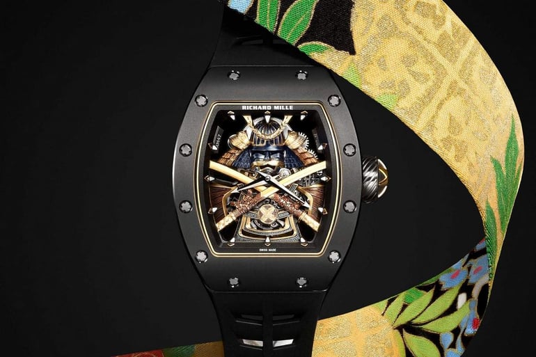 The new Richard Mille RM47 Tourbillon celebrates the samurai culture ...