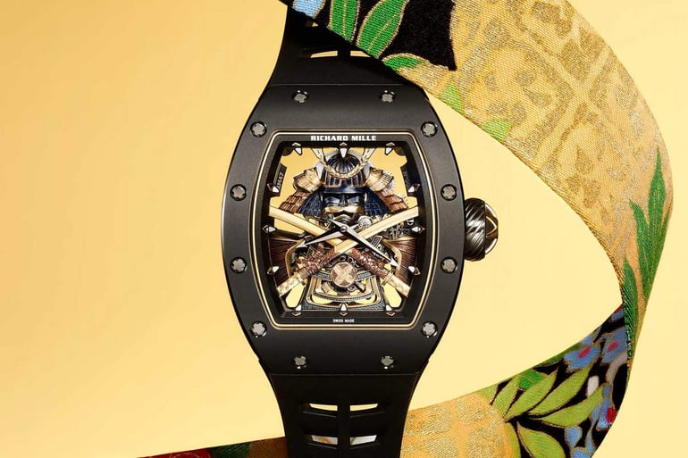 The new Richard Mille RM47 Tourbillon celebrates the samurai culture ...
