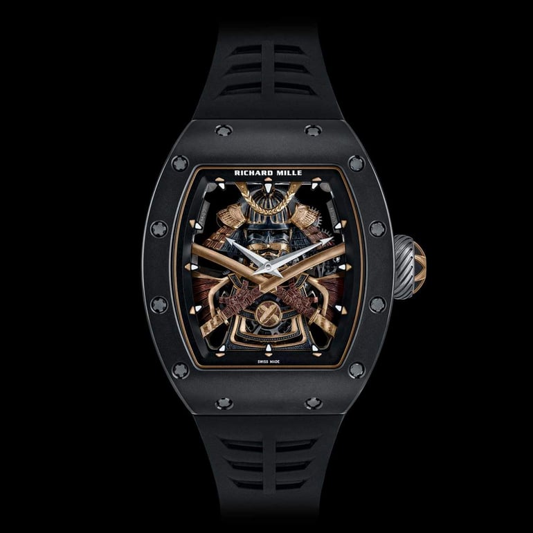 The new Richard Mille RM47 Tourbillon celebrates the samurai culture ...