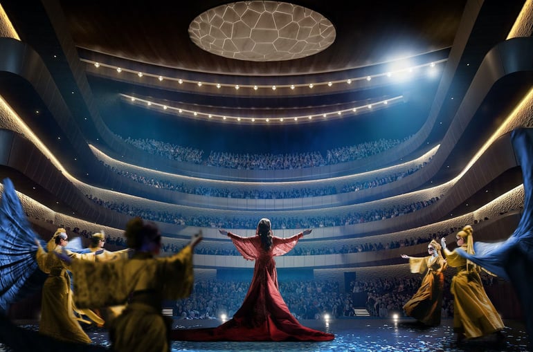 Not steel and glass, but Saudi Arabia's first opera house will be built ...