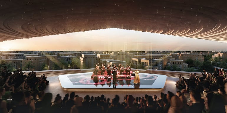 Not steel and glass, but Saudi Arabia's first opera house will be built ...