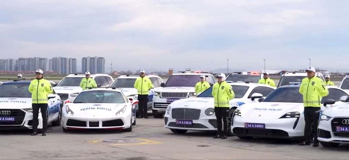 Just like Dubai, the Turkish police force has assembled an incredible ...