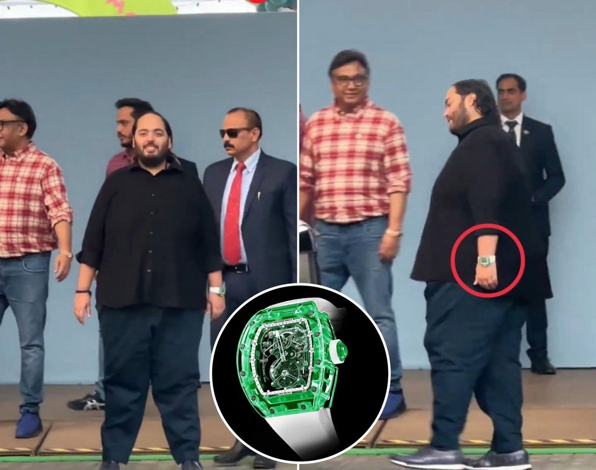 Anant, the son of Asia's richest man Mukesh Ambani, stunned onlookers ...
