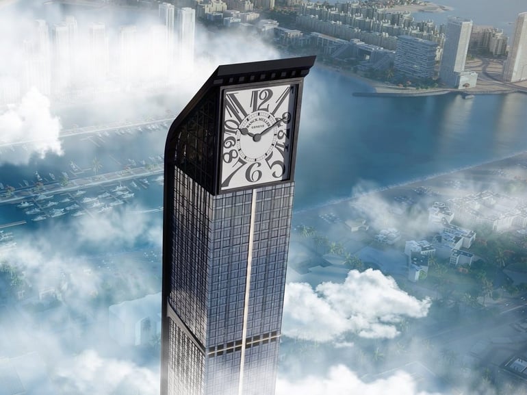 The 106-story Franck Muller Aeternitas is Dubai's newest architectural ...