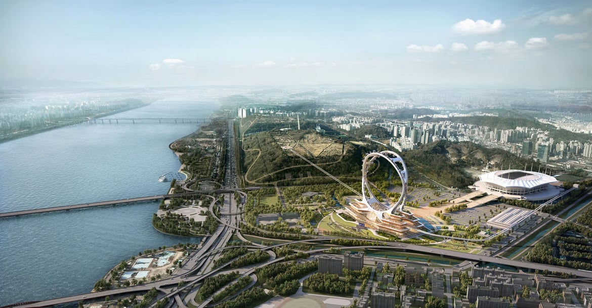 With the capacity to carry 1,400 people at once, Seoul is building the ...