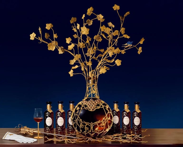 Martell has unveiled the world's most expensive cognac, priced at $1.1 ...