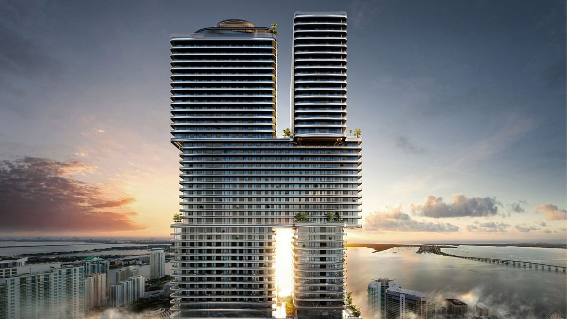 Soaring 67 stories high, Miami will be home to the first Mercedes-Benz ...