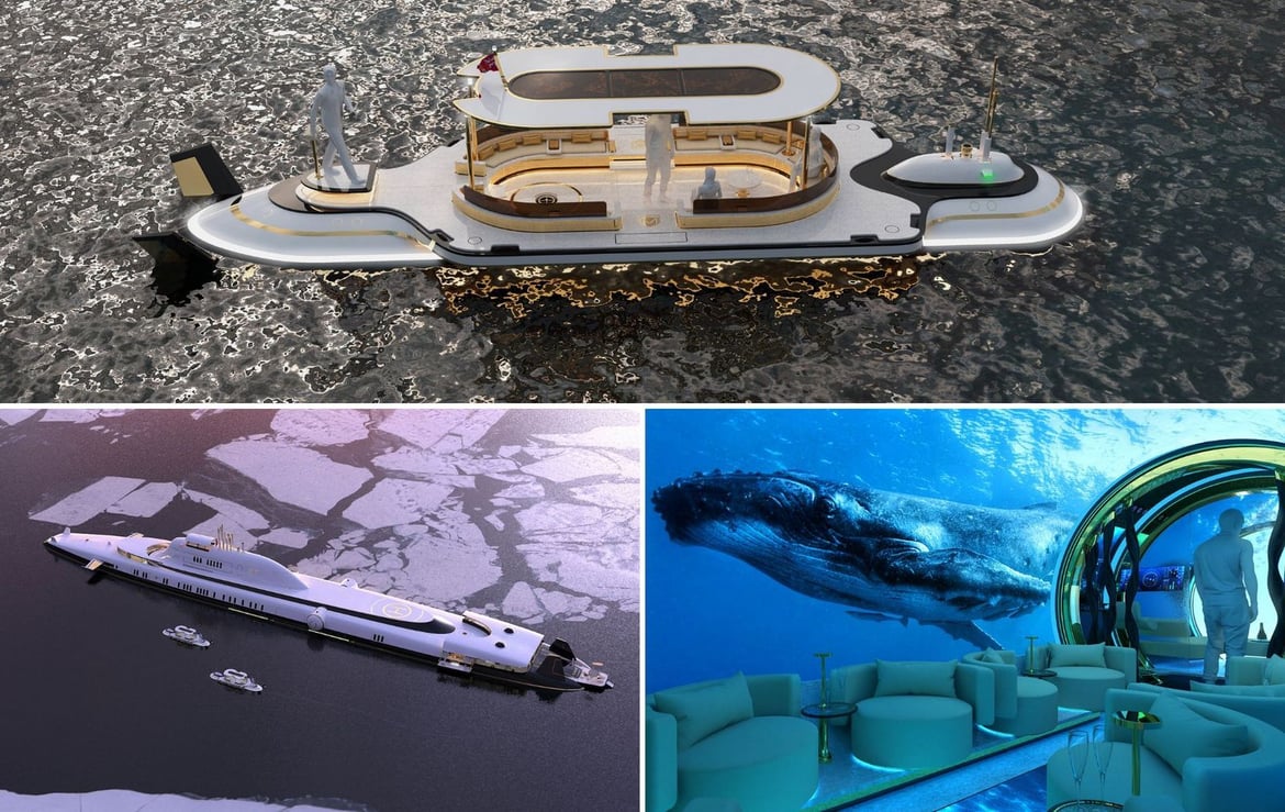 A trillionaire's $2 billion submarine deserves this luxurious submarine ...