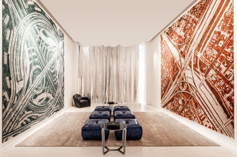 Bugatti showcased its new line of furniture collection that is inspired ...
