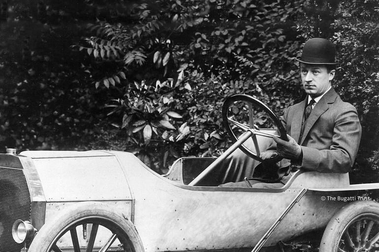 Here's the real story behind the signature horseshoe grille on Bugatti ...