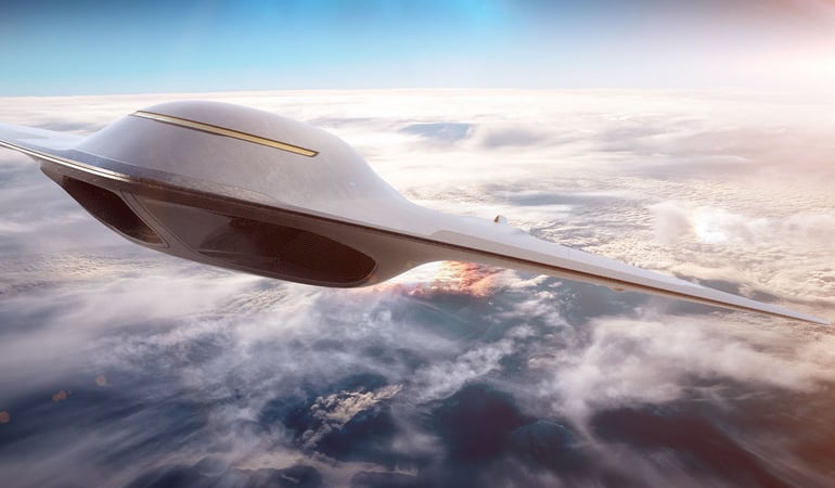 With a top speed of 16,000 mph, this hypersonic private jet makes the ...