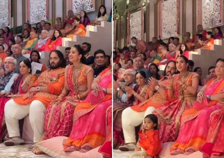 While his father, Mukesh Ambani, who is worth $124 billion, wears a ...