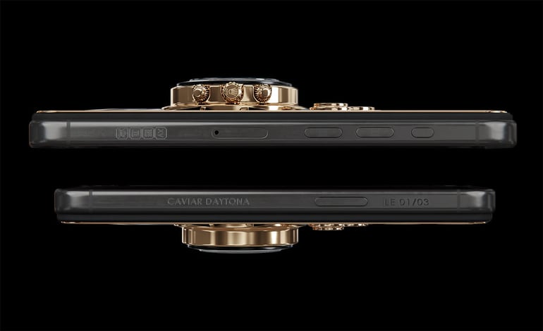 This $193,140 iPhone 16 has an actual yellow-gold Rolex Cosmograph ...