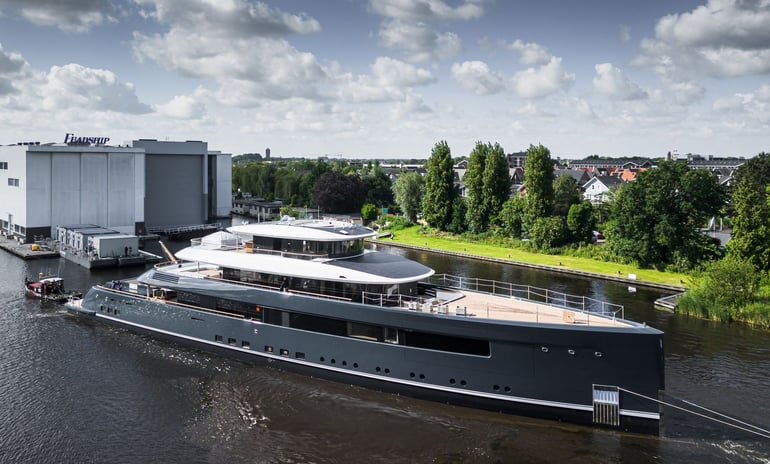 Feadship marks its 75th anniversary with a dazzling fuel-cell ...