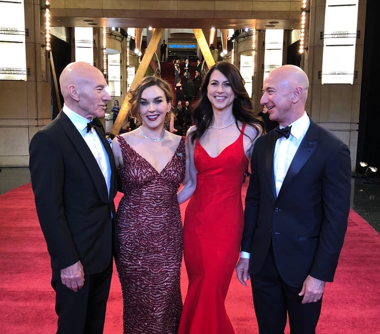 Jeff Bezos is such a big Star Trek fan that he arrived on the set with ...