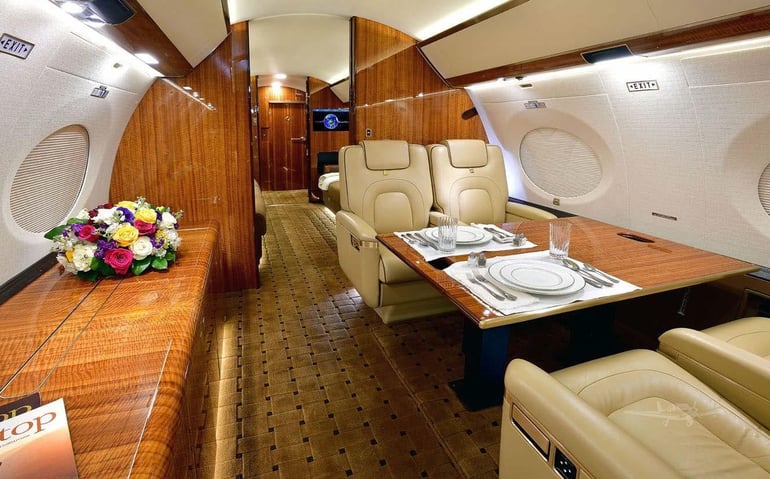 Be it his superyacht or private jet, Jeff Bezos always travels in style ...