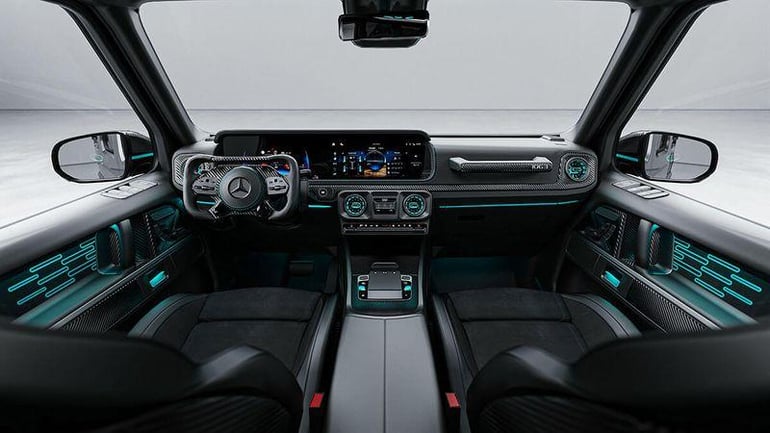 This 1,048-horsepower Mercedes SUV is a tribute to Lewis Hamilton. With ...