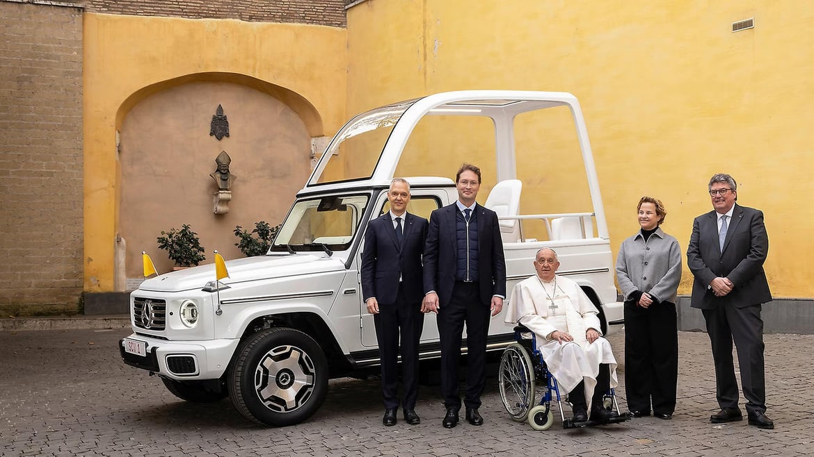 After nearly a century of gas-powered Popemobiles, the Pope turns to ...