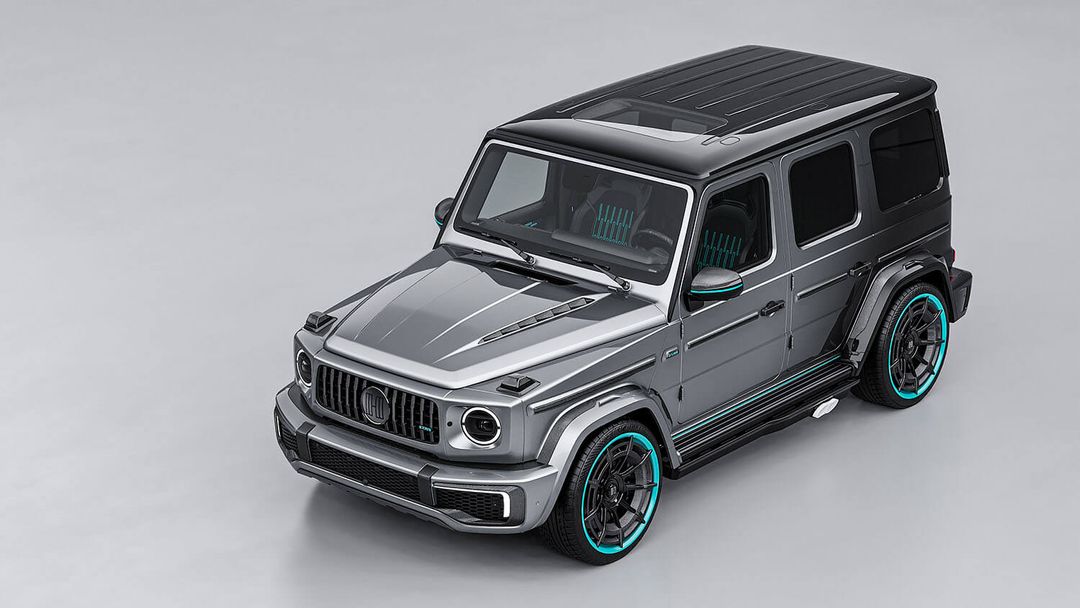 This 1,048-horsepower Mercedes SUV is a tribute to Lewis Hamilton. With ...