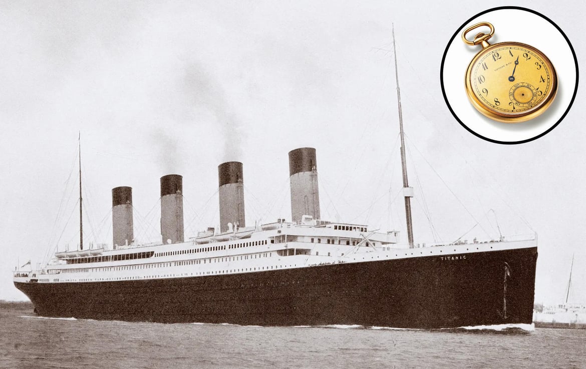 Tiffany & Co. snaps up Captain Rostron’s Titanic pocket watch, a ...