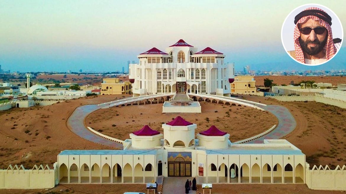 A UAE prince spent $140 million building an extravagant 35-room palace ...