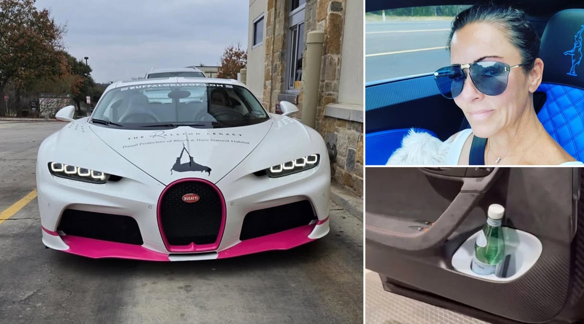 Bugatti’s first-ever cupholder is ready to be installed in this Texan ...