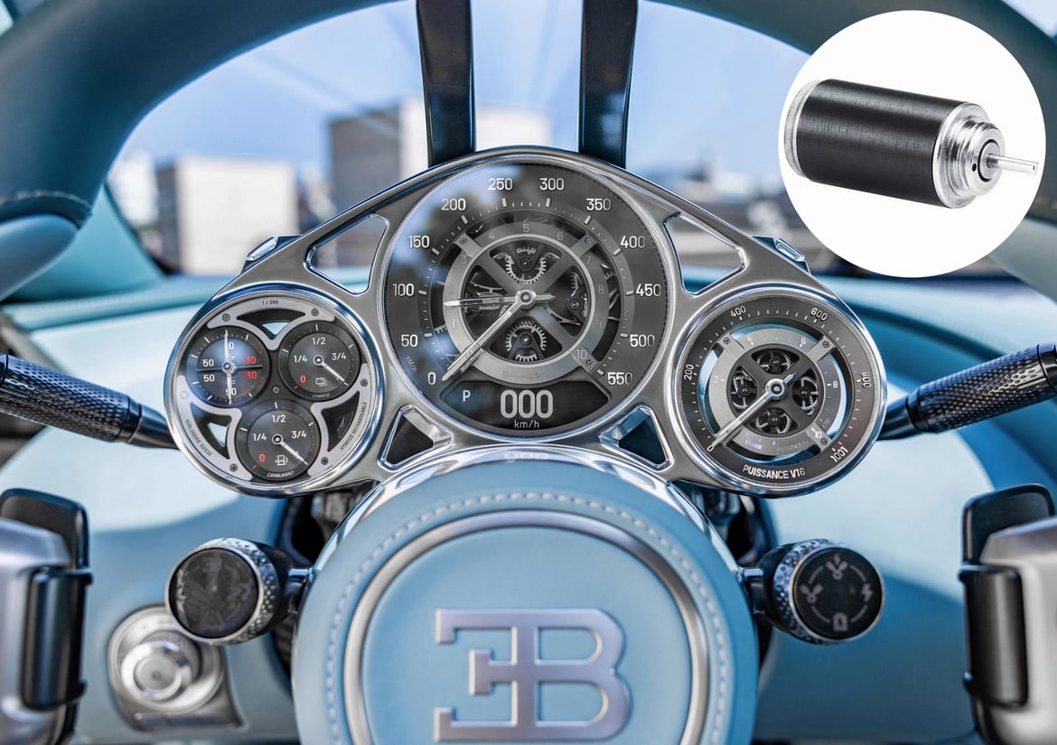 Wanting to give the precision and movement of a Swiss watch, the ...