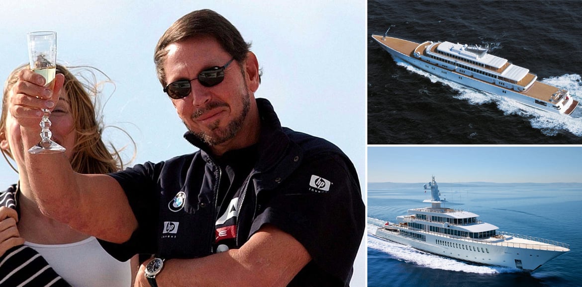 Larry Ellison's $490 million megayacht 'Rising Sun' was so enormous ...