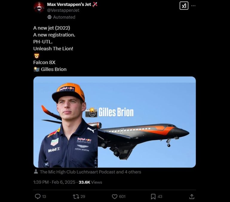 F1 superstar Max Verstappen just made his fast-paced life even more ...