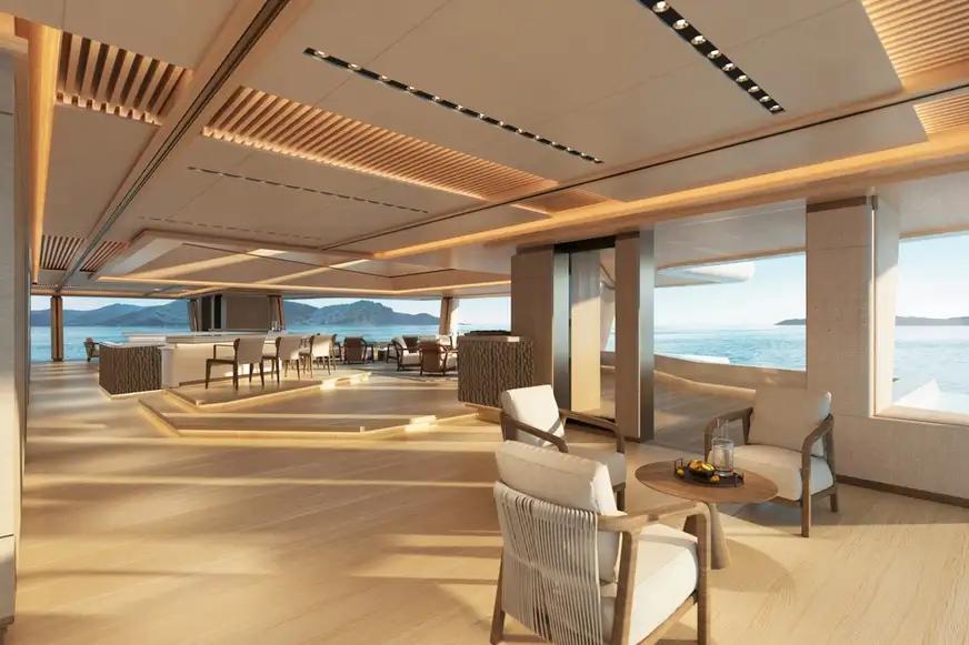 Billionaires, take a look inside REV Ocean, the world's biggest superyacht, which you can soon ...