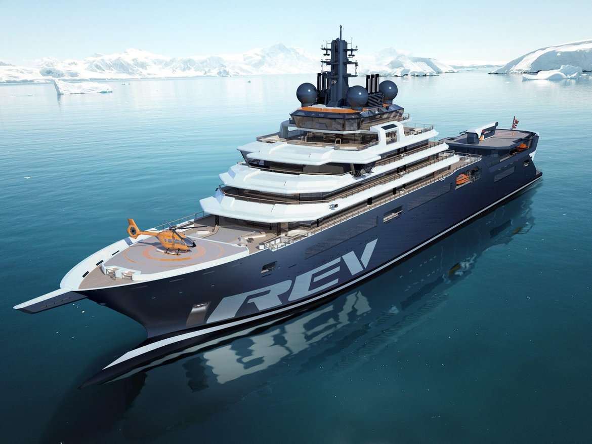 Billionaires, take a look inside REV Ocean, the world's biggest superyacht, which you can soon ...